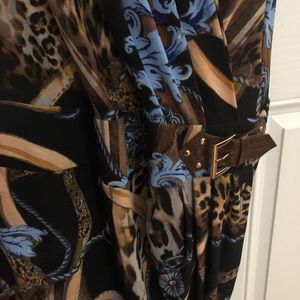 Cache | Dresses | Cache Printed Dress Like New | Poshmark